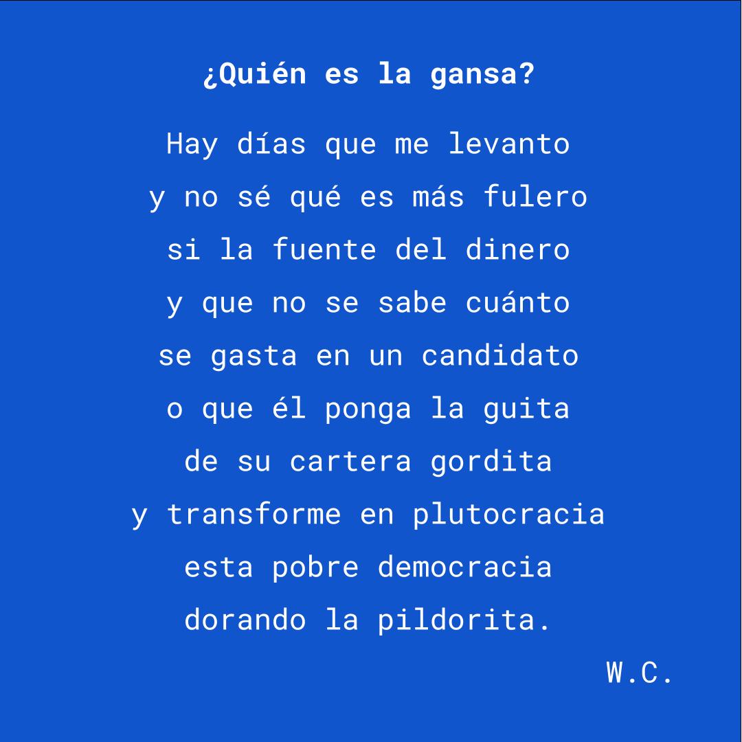 ¿Quién es la gansa?